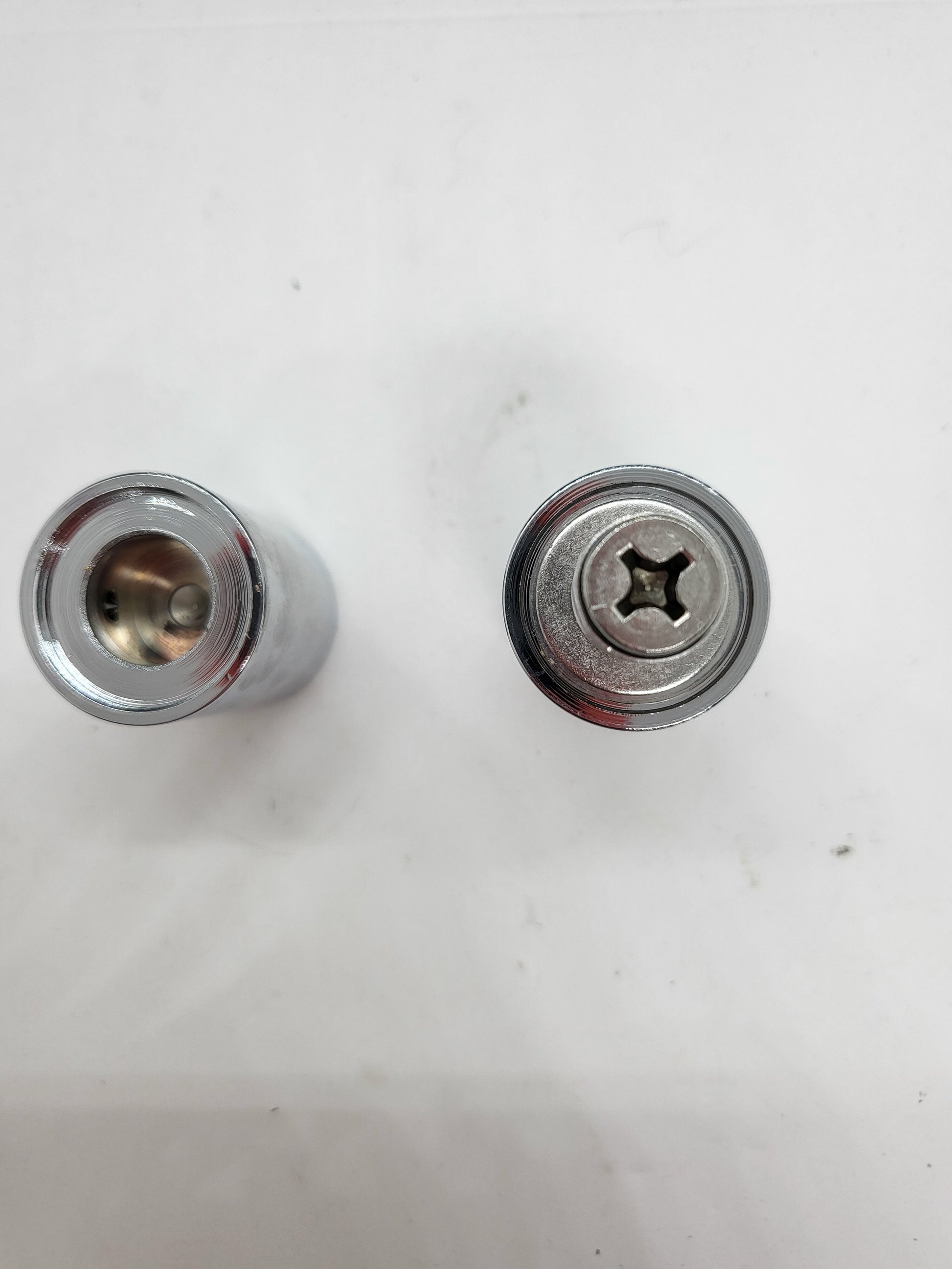 Shower handle - Back to back Knob style - Chrome - Sold singularly – Mr ...