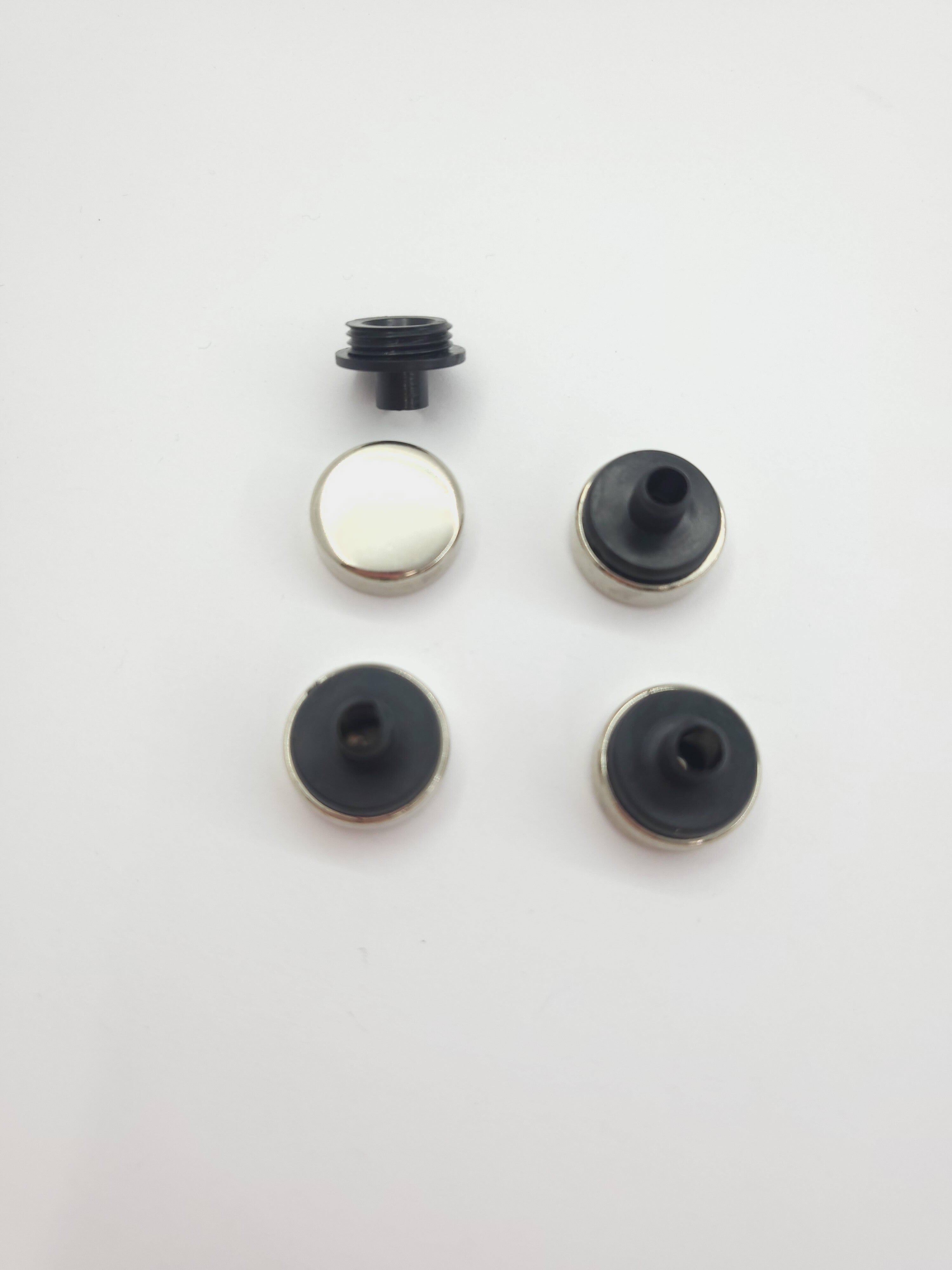 Screw Caps- Chrome- 16mm - Sold in bag of 4 – Mr Windows AU