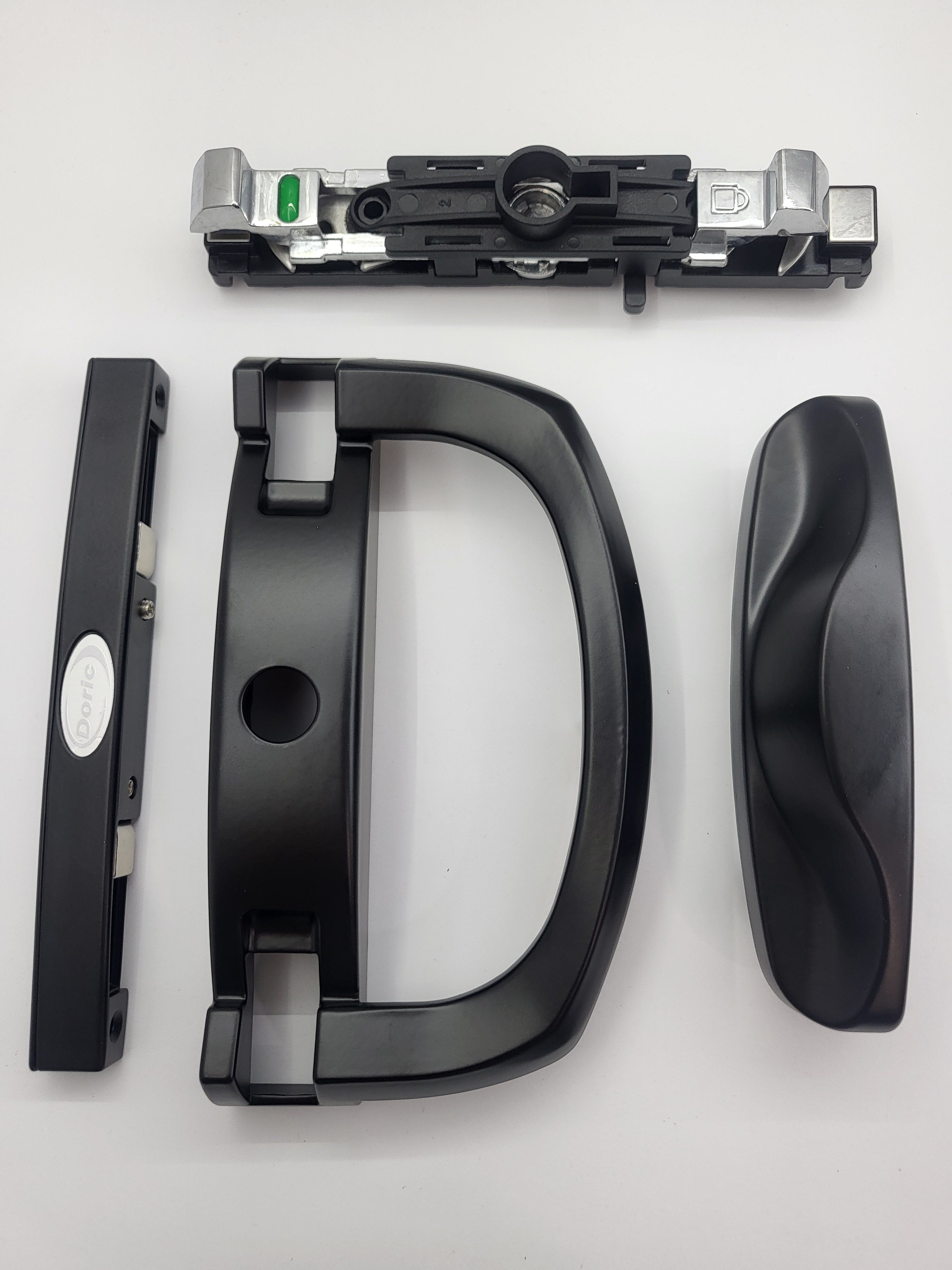 Sliding door lock DS2131 Bisarra - Satin Black - – Mr Windows AU