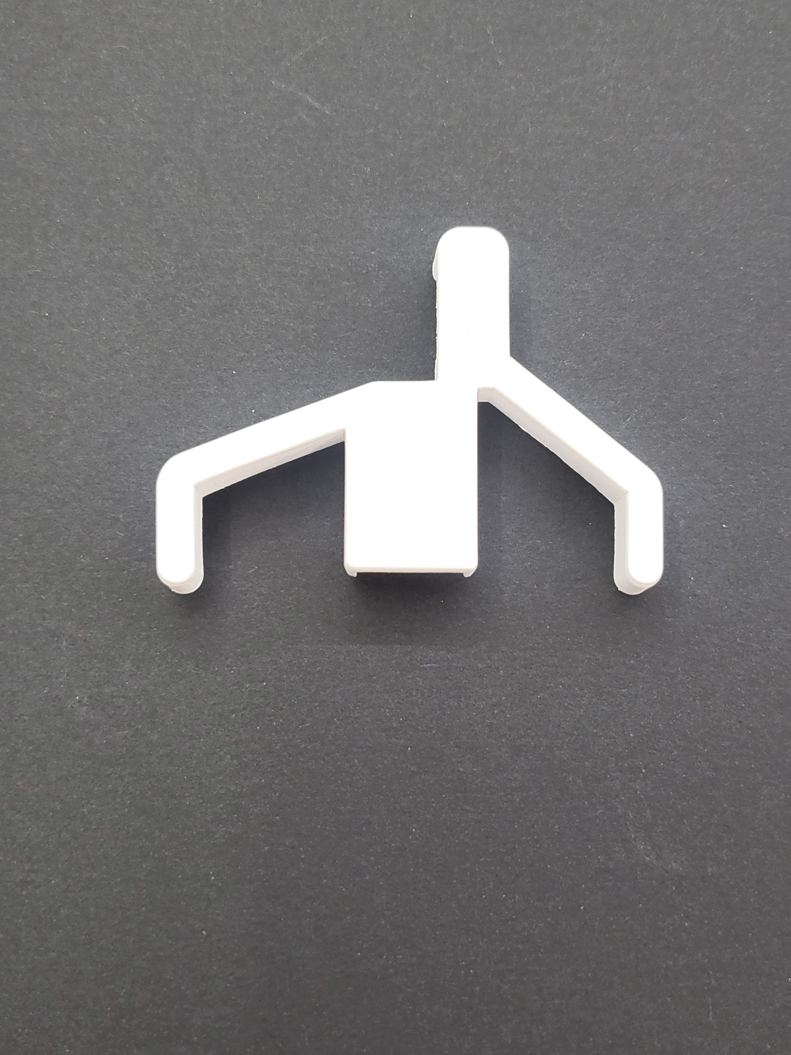 End Cap - suits AB Pivots shower door stile - White - Sold singly – Mr ...