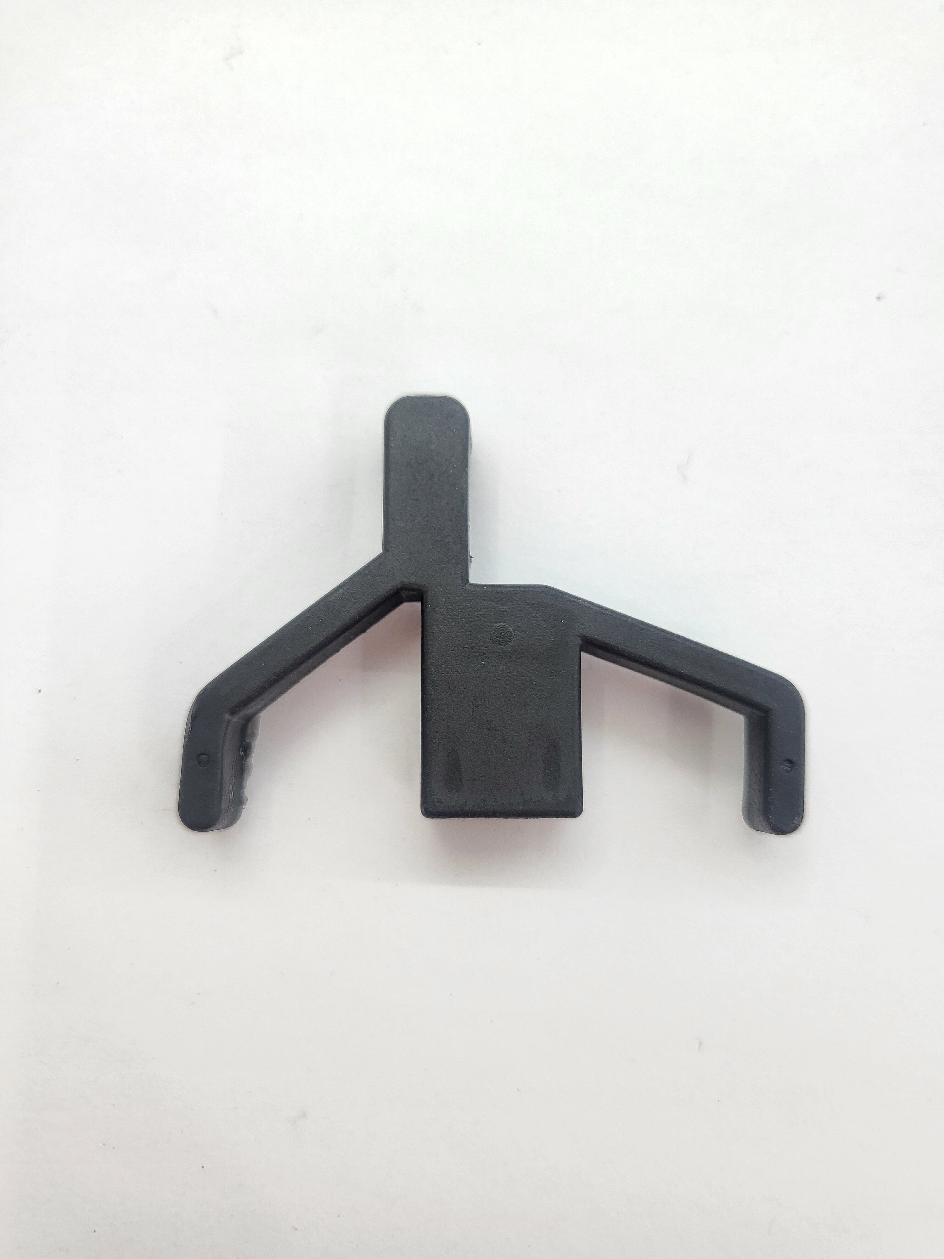 End Cap - suits AB Pivots shower door stile - Black - Top OR Bottom ...