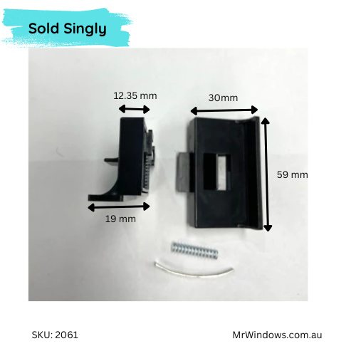 Window Handle - suits Wunderlich - non-locking – Mr Windows AU