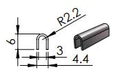 Capping Track #1 - 2.375Mm Length - No Leg – Mr Windows AU