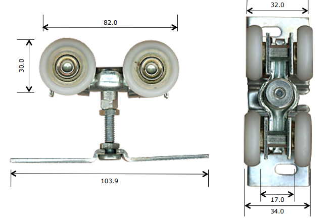 Triumph roller trolley - by Cowdroy - Heavy duty – Mr Windows AU