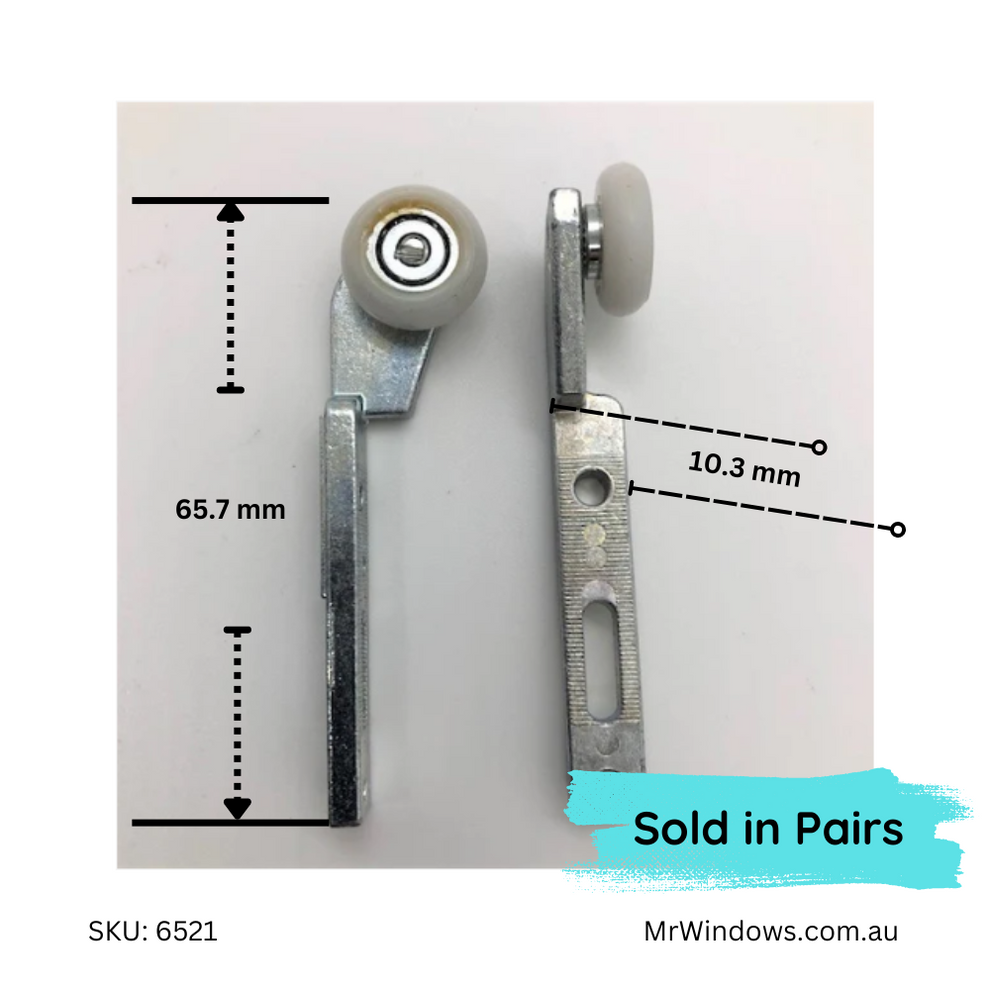 Screen Door Roller - Top Hung - suits Bradnams - SET – Mr Windows AU