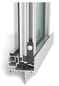 G James 130 series sliding window Punched sill inlay - 3 meter lengths ...