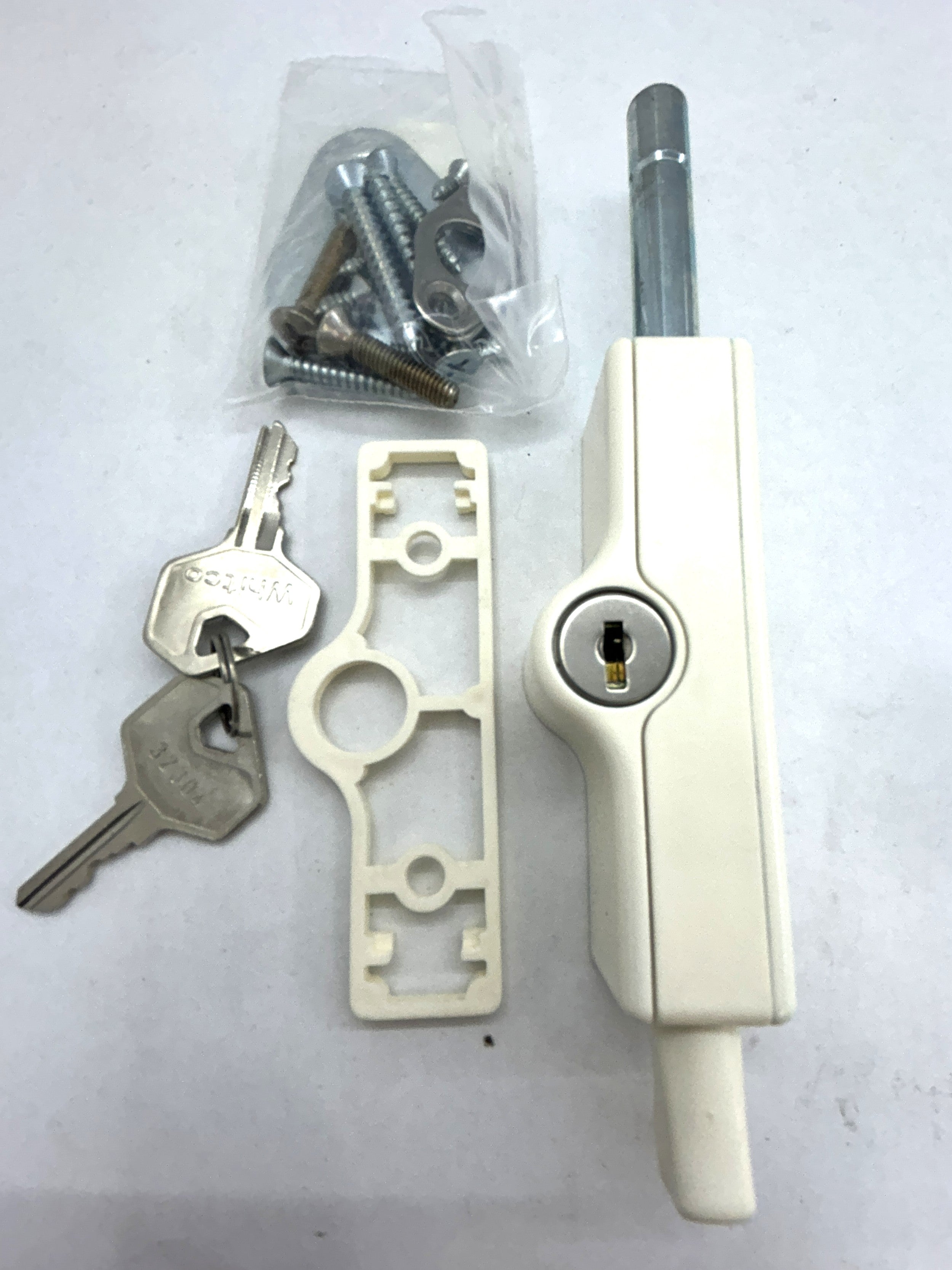 Patio Bolt Locks - White Birch - Whitco – Mr Windows AU