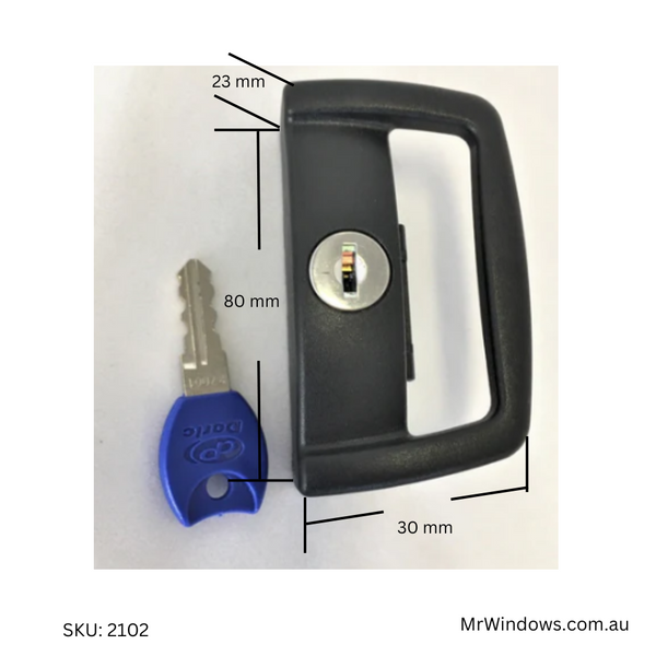 Window Handle suits Bradnams, Wideline, Viewtec Window - keyed – Mr ...