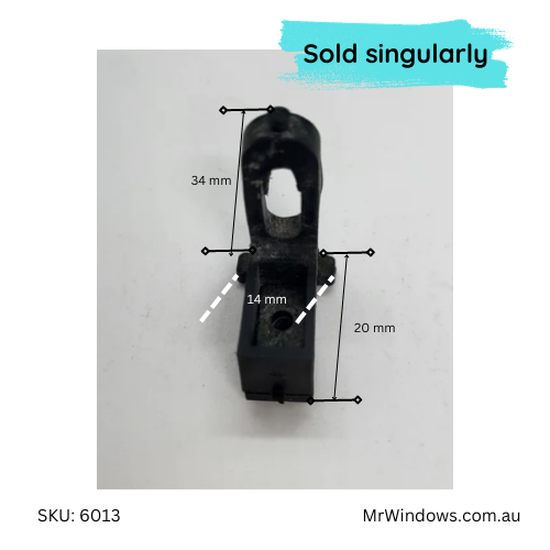 Window skid block - 3D printed- Sold singly – Mr Windows AU