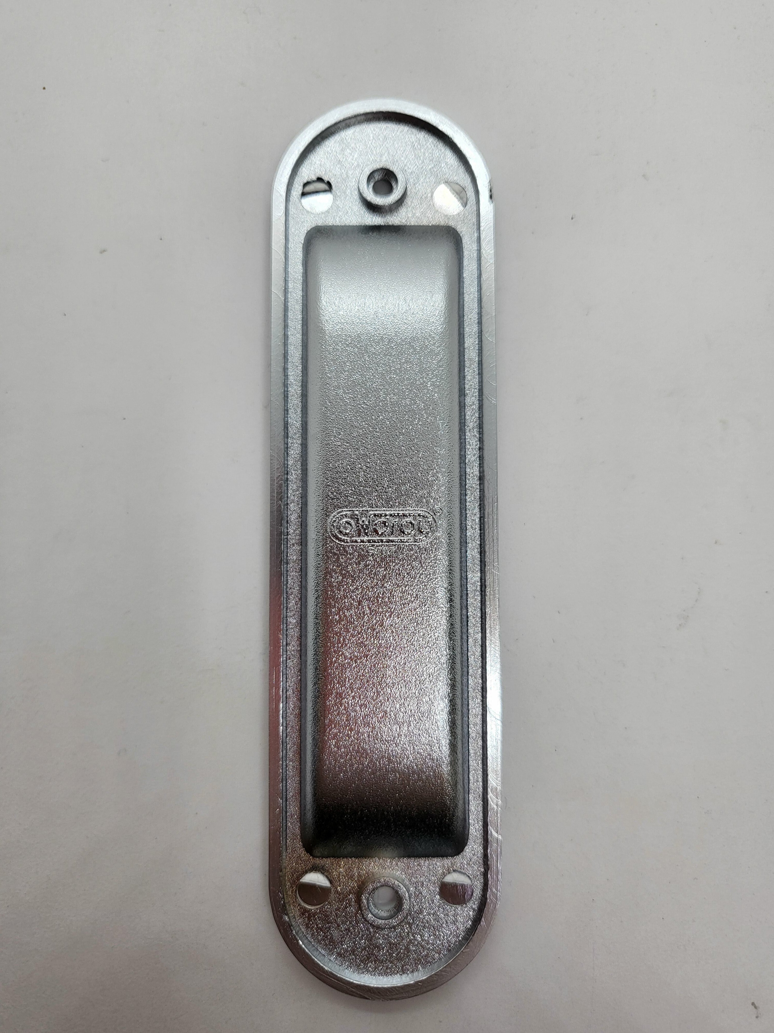 Flush pull recessed handle by Cowdroy - Satin crhome finish – Mr Windows AU
