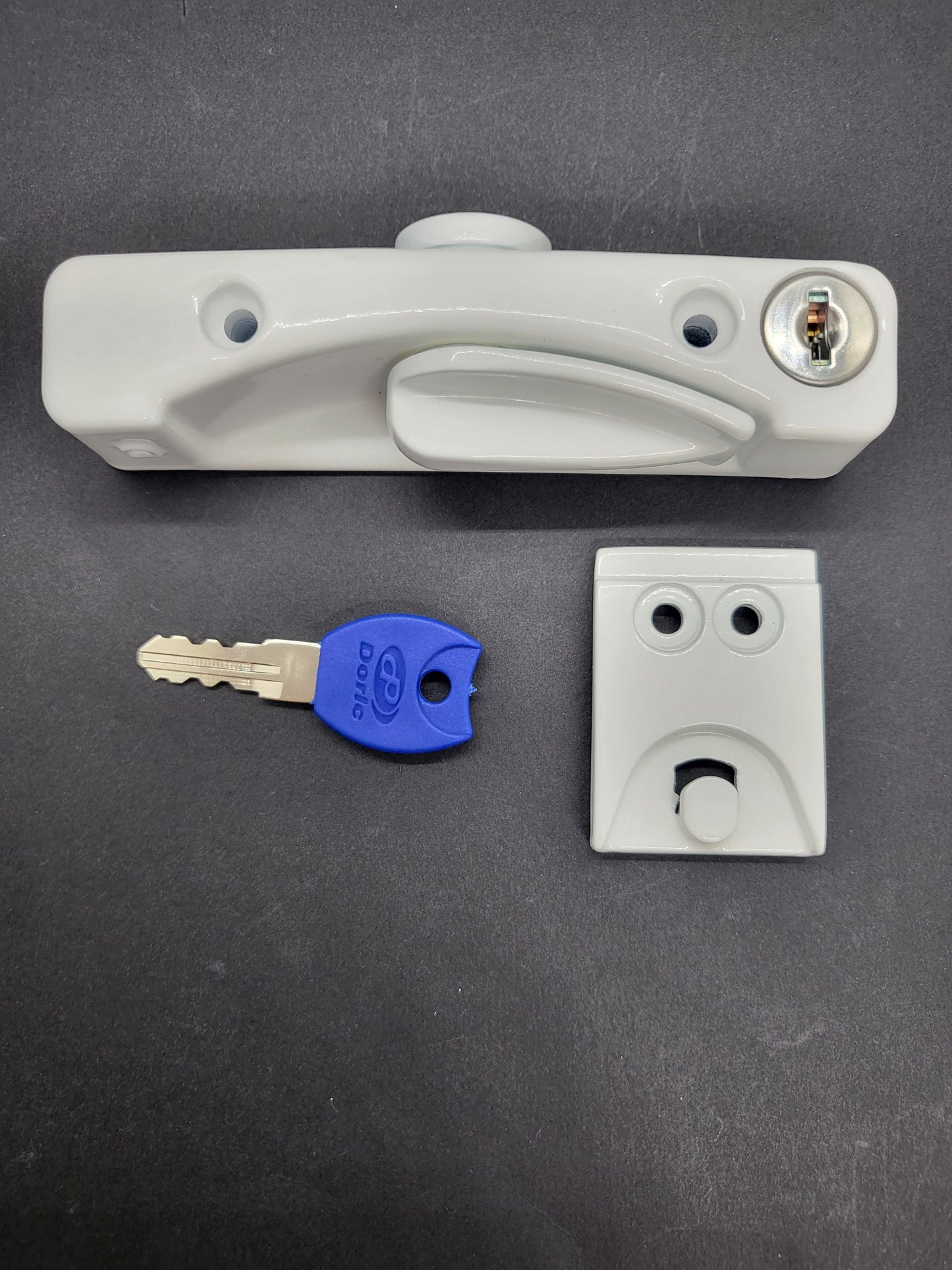 Double Hung Window Handle - Ando - White - Locking – Mr Windows AU