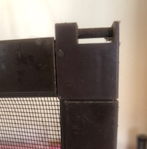 Boral KM series flyscreen - Corner stakes- Top and Bottom- Sold singly ...