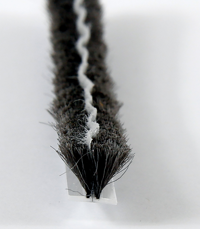Mohair fin seal window and door weather pile - Various sizes- Sold per ...