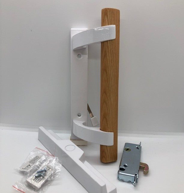 Sliding door lock - small mortice lock - White – Mr Windows AU