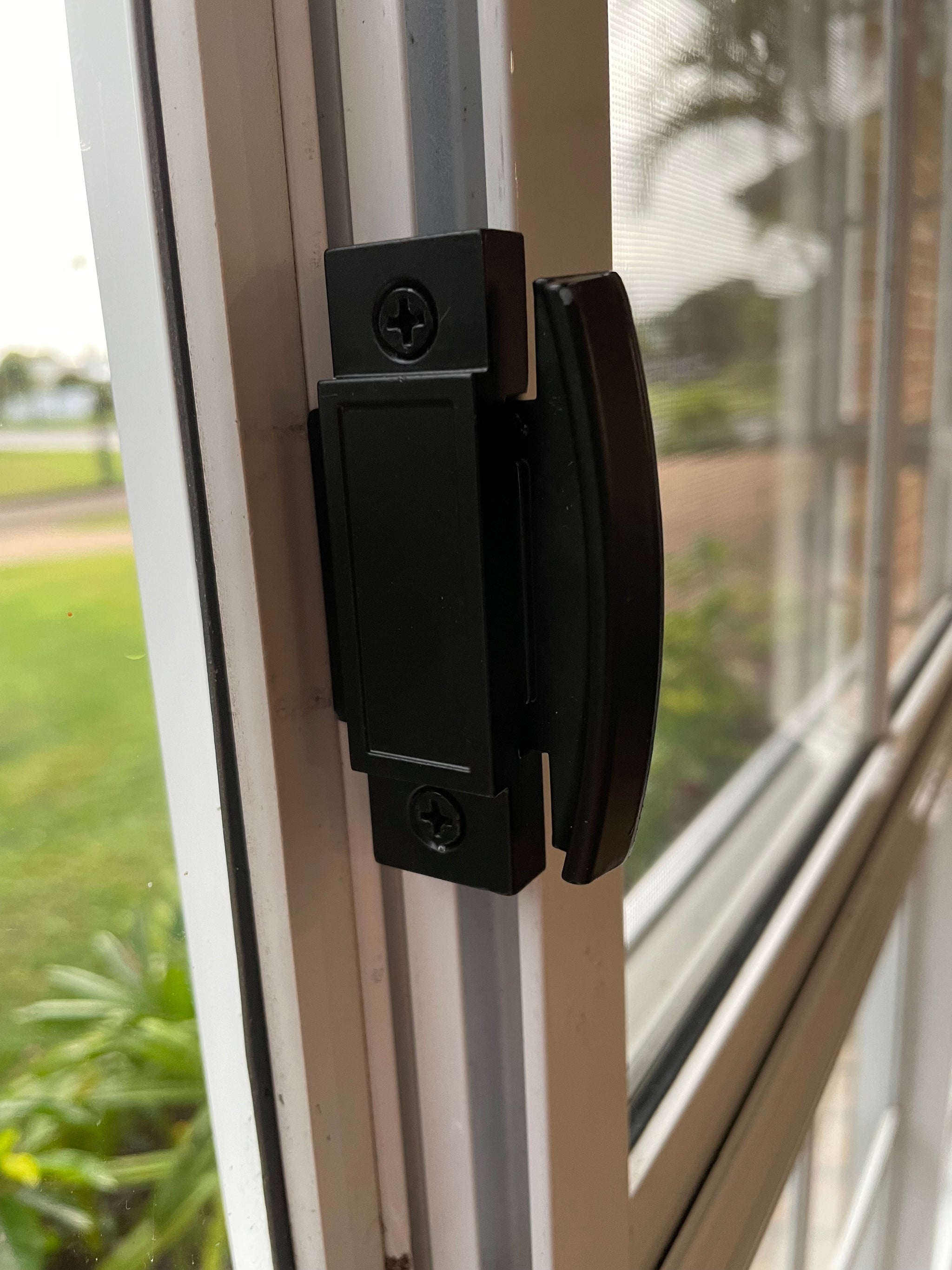 Double Hung Window Sash Lock - latch - Black - used as Trend replaceme ...